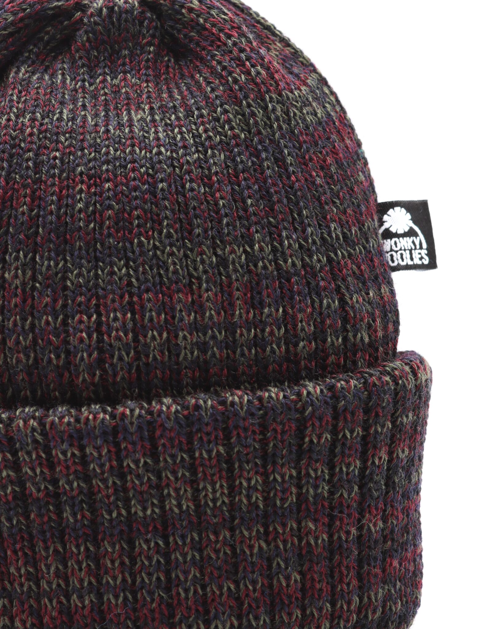 Multi colour merino beanie | Wonky Woolies - Beanie Hat, Knitted Hat ...
